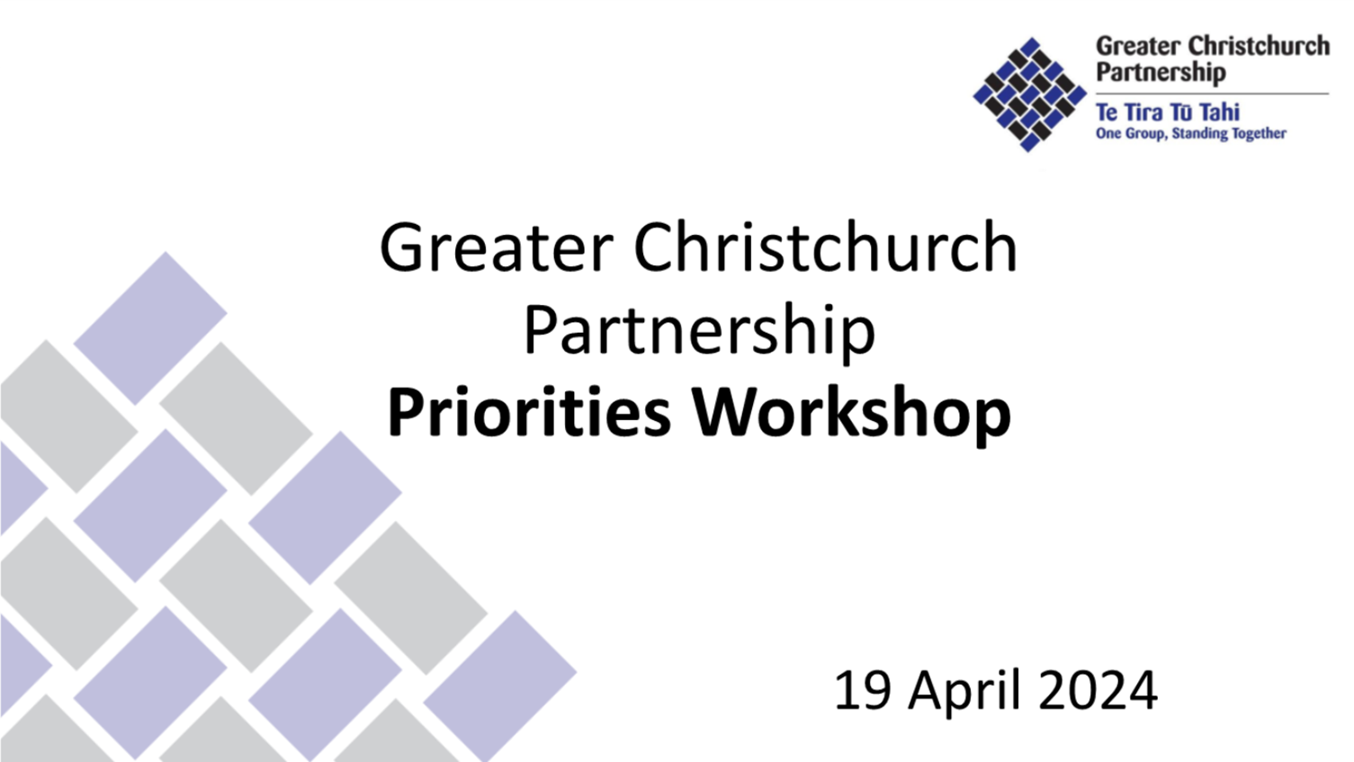 Agenda of Greater Christchurch Partnership Committee Information ...