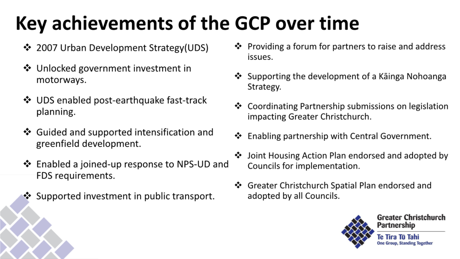 Agenda of Greater Christchurch Partnership Committee Information ...