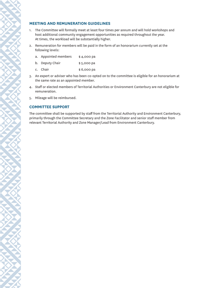 Agenda of Workshop - Banks Peninsula Water Management Zone Committee ...